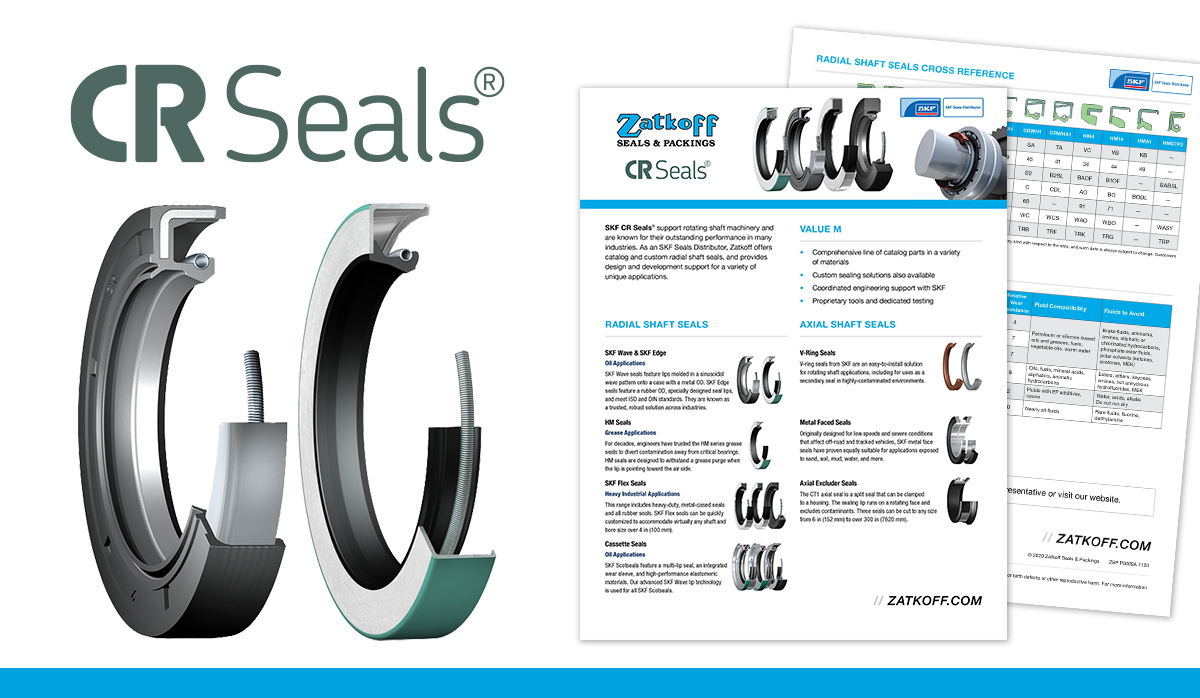 Sealing Solutions with SKF CR Seals® | Zatkoff